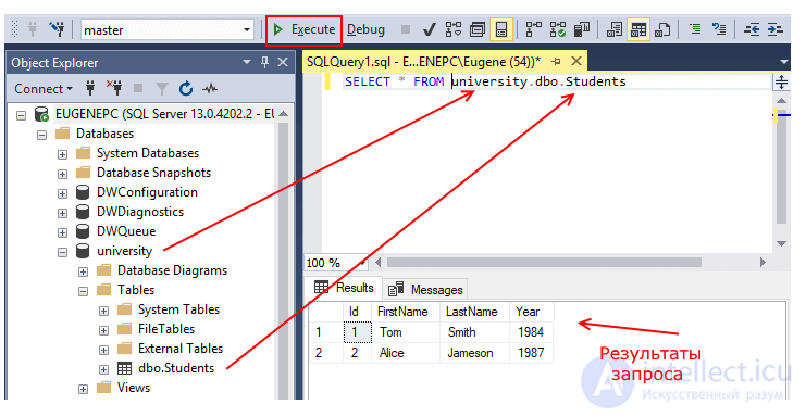 5. Elements of the SQL language Databases,